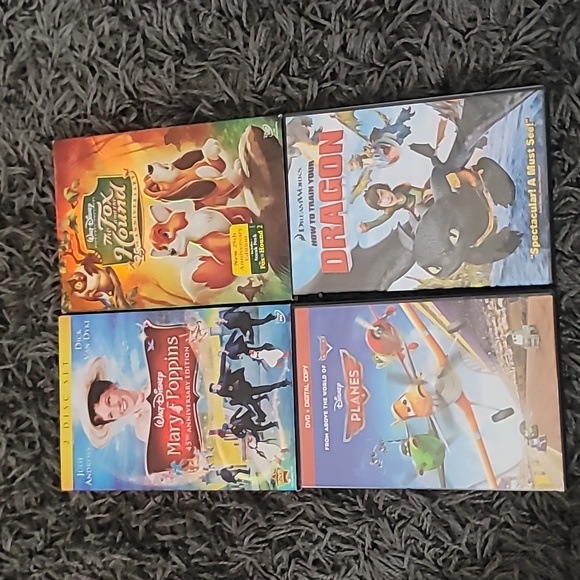 Disney | Media | 4 Dvds | Poshmark
